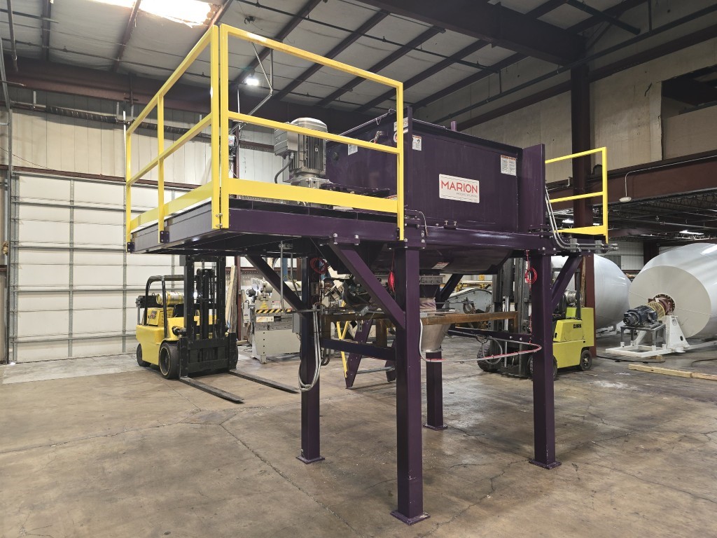 60 Cubic Foot Marion BPC-42-72-UR9C, Horizontal Ribbon Blender, 15 HP ...