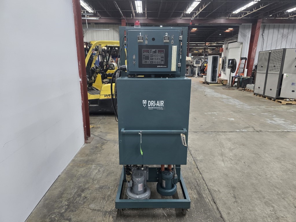 35 CFM Dri-Air Model ARID-X 35PDII Air Dryer, Dual Hopper | Plastic ...