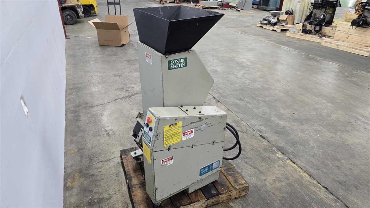 6" x 14" Conair Martin Granulator, Model CR614, 3 HP | Plastic ...