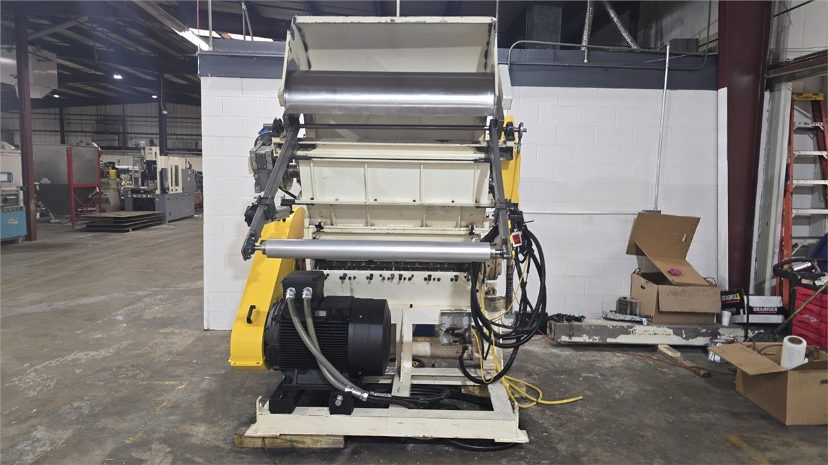 19” x 50” Tria 120-49 Pull Roll Granulator, 75 HP, New In 2003 ...