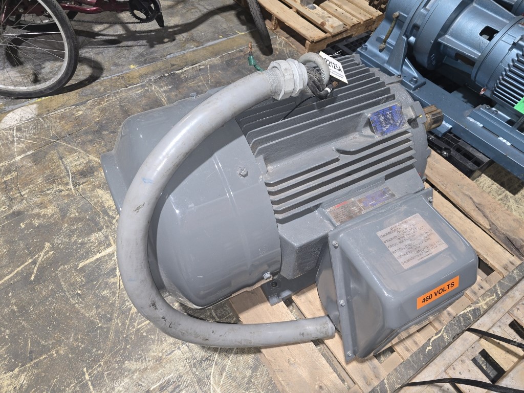 100 HP Teco Westinghouse AC Motor, Frame 444T | Plastic Machinery ...