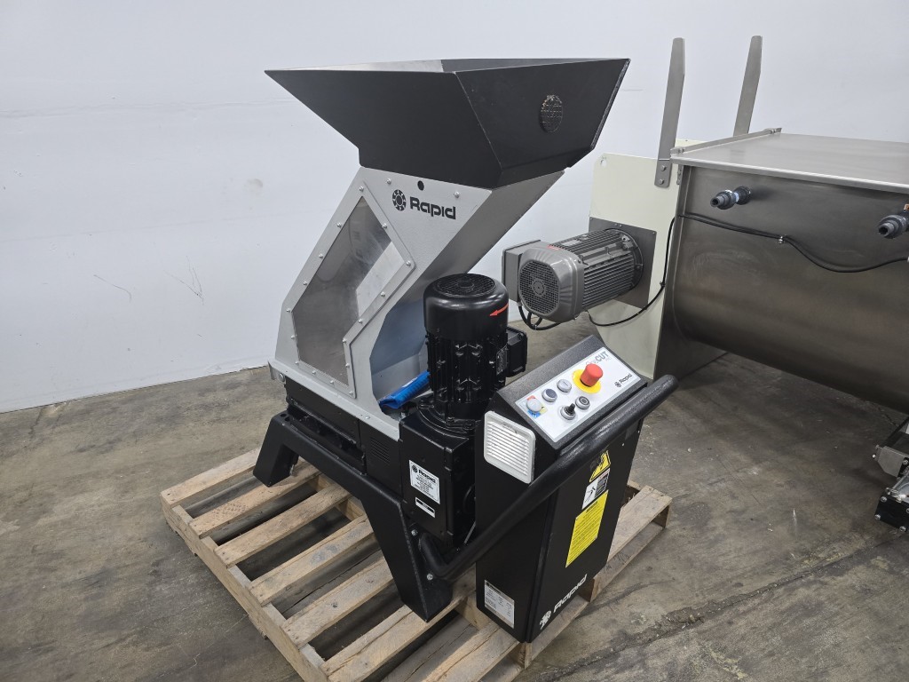 8.7" x 13" Rapid OneCUT PRO Granulator, Model 100-33, 3 HP, 2020 | Plastic Machinery | Used ...