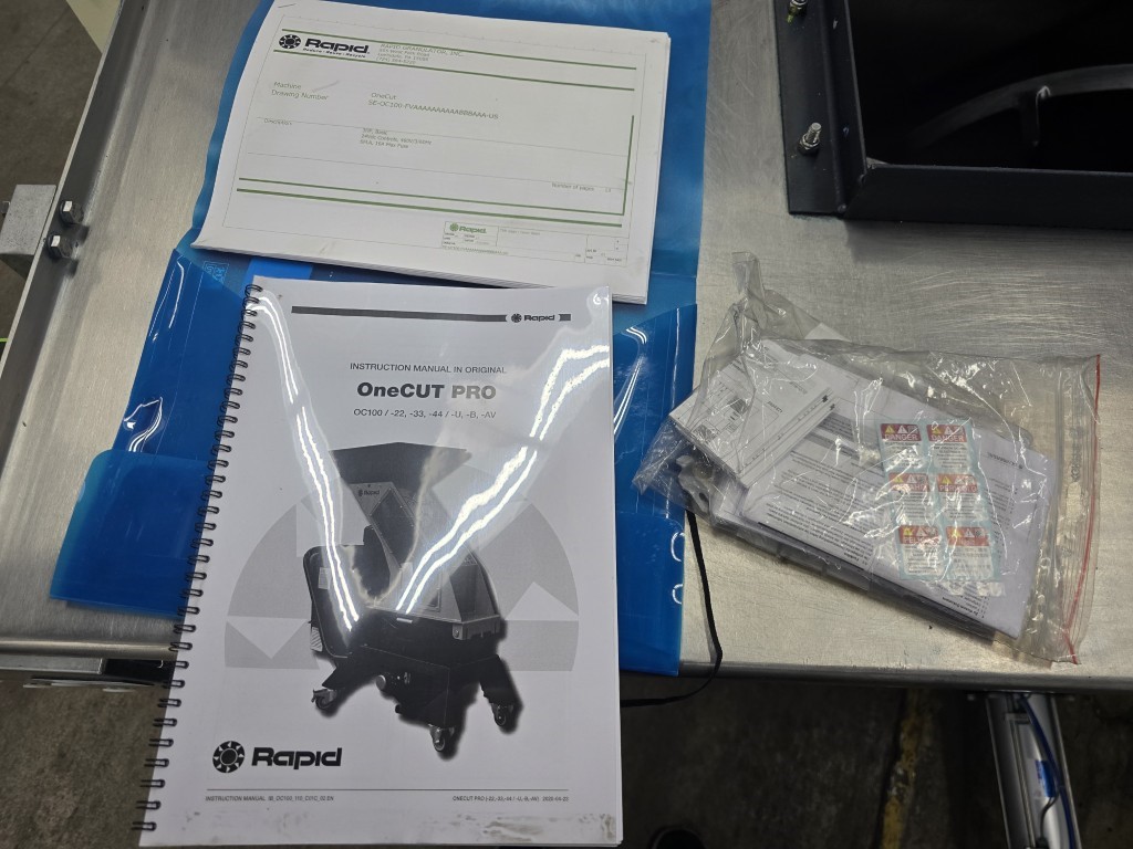 8.7" x 13" Rapid OneCUT PRO Granulator, Model 100-33, 3 HP, 2020 | Plastic Machinery | Used ...