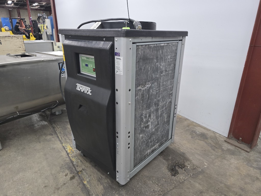 5 Ton Temptek Chiller, Model CF-5A, 17.2kw | Plastic Machinery | Used ...