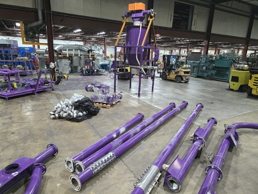 6" Diameter Hapman TubePro™ Drag Conveying System, 15 HP, New In 2020 ...