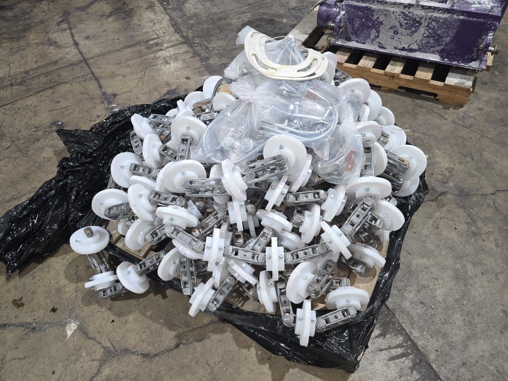 6" Diameter Hapman TubePro™ Drag Conveying System, 15 HP, New In 2020 ...