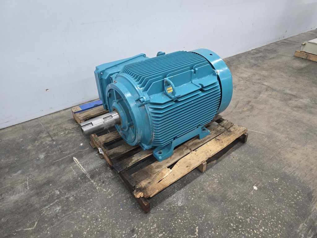 150 HP Brook Crompton AC Motor, Frame 445T | Plastic Machinery | Used ...