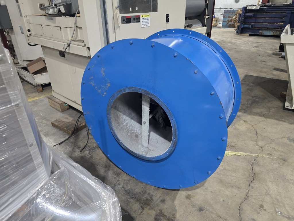 48" Diameter Body Cyclone, 8" Inlet | Plastic Machinery | Used Plastic ...