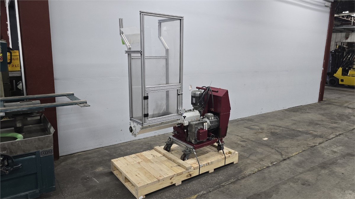 9.7" x 10" Wittmann Knife-Mill Auger Granulator, 6.1 HP | Plastic ...