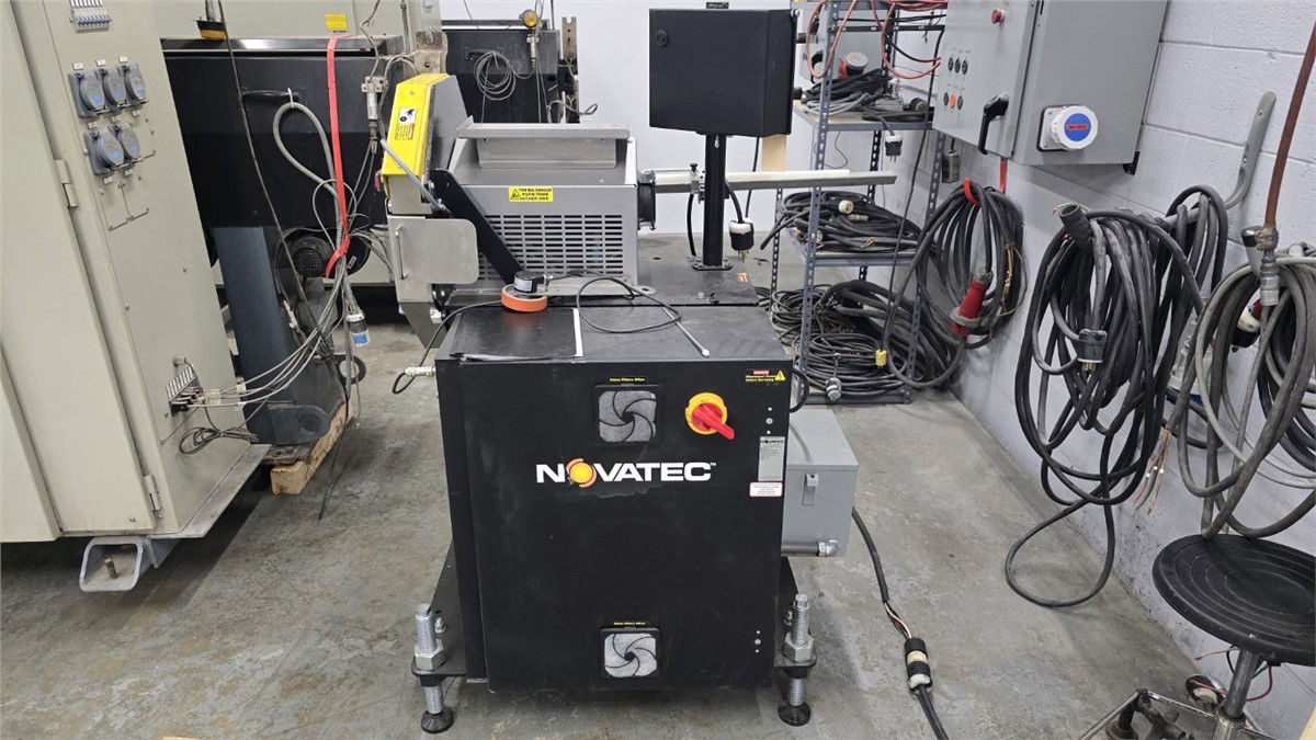 2" Novatec C-2 Fly Knife Cutter, 5 HP | Plastic Machinery | Used ...