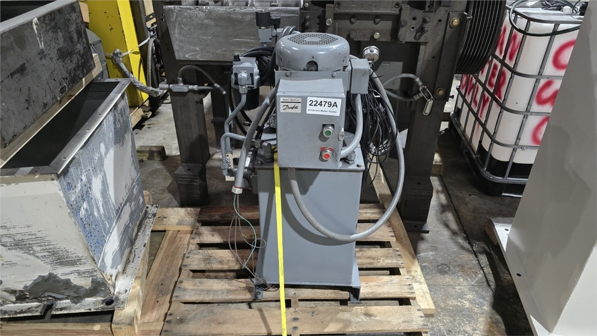 10 HP Hydraulic Power Unit, With Danfoss Starter And Heat Exchanger ...