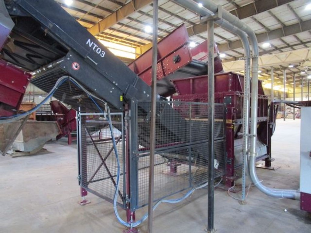 63" x 89" Husmann Type HLll-1622 Dual Shaft Primary Shredder, 2021 ...