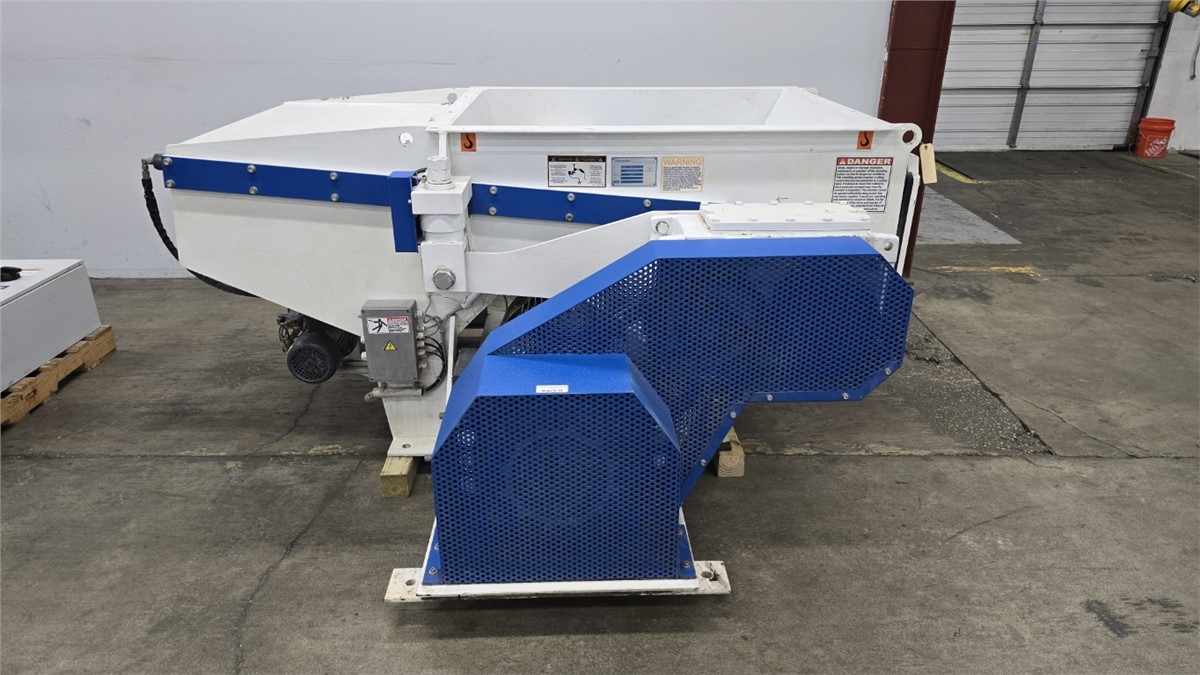 42" x 52" Vecoplan Single Shaft Shredder, Model VAZ1100-XL-XR, 60hp ...