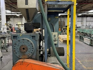 3.5" Merritt/Davis Standard Single Screw Extruder, Air Cooled, 24:1 L/D ...