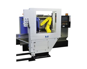 Automatic "Robot Ready" Pallet Changer Modification